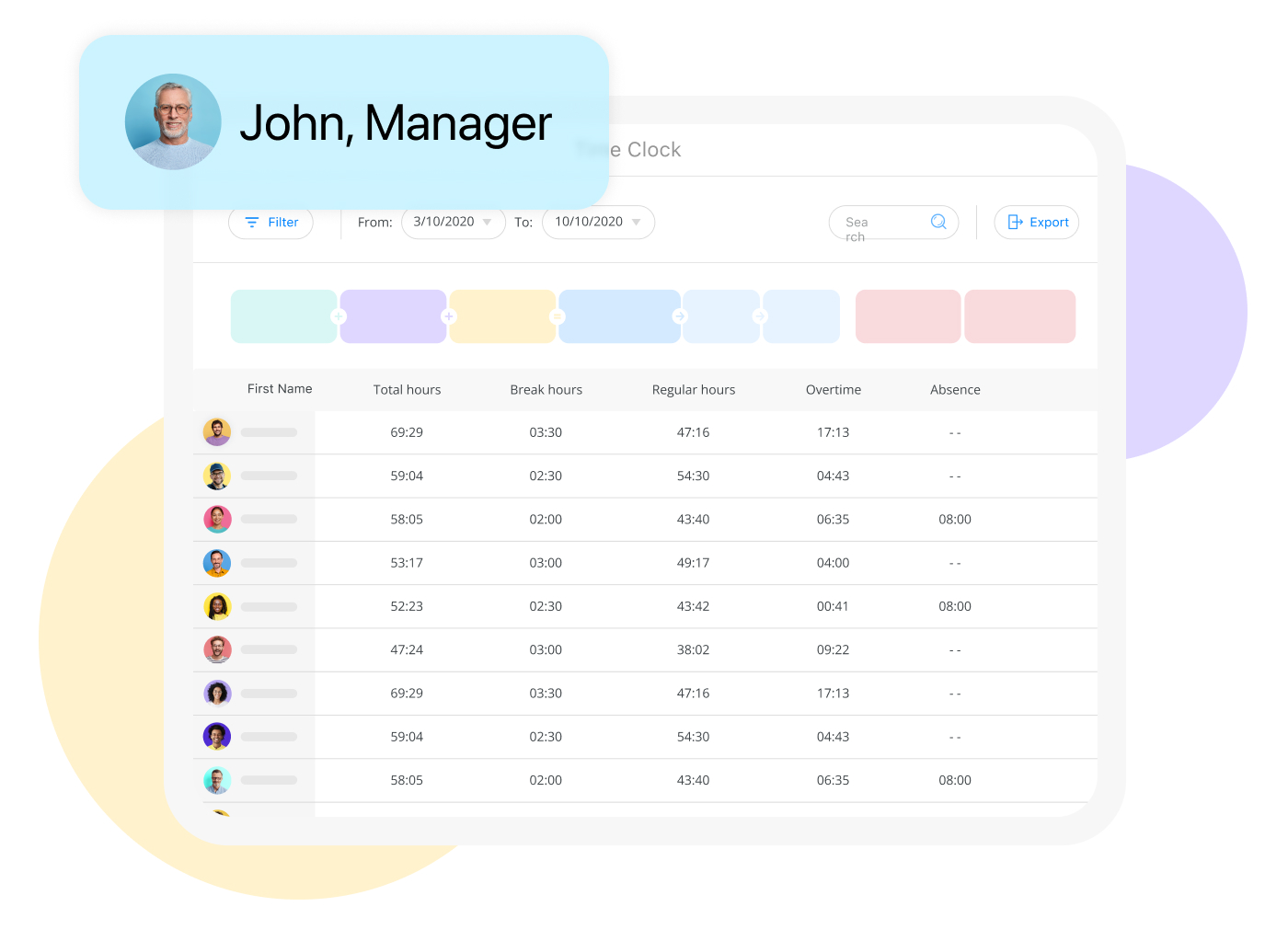 Time Clock Kiosk for Tablet - Try it 100% Free | Connecteam Australia