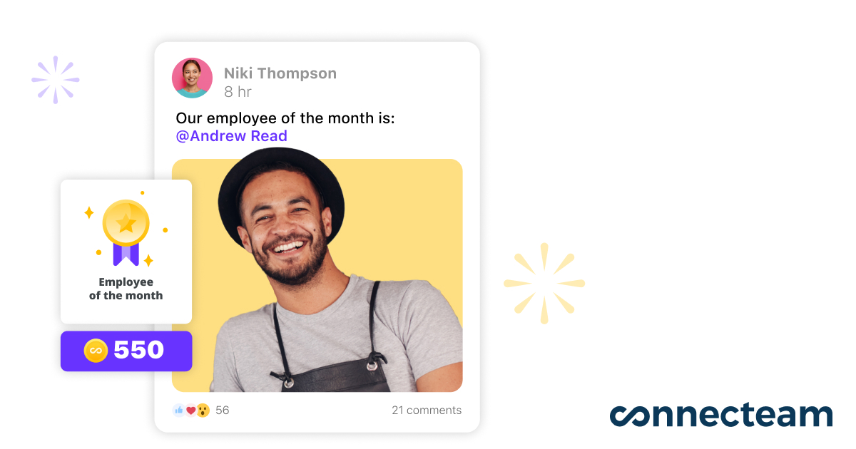 Employee Rewards & Recognition Platform - Try it 100% Free | Connecteam