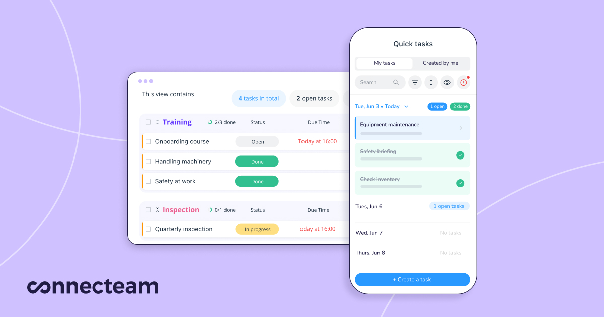 Job & Task Management App - Try it 100% Free | Connecteam